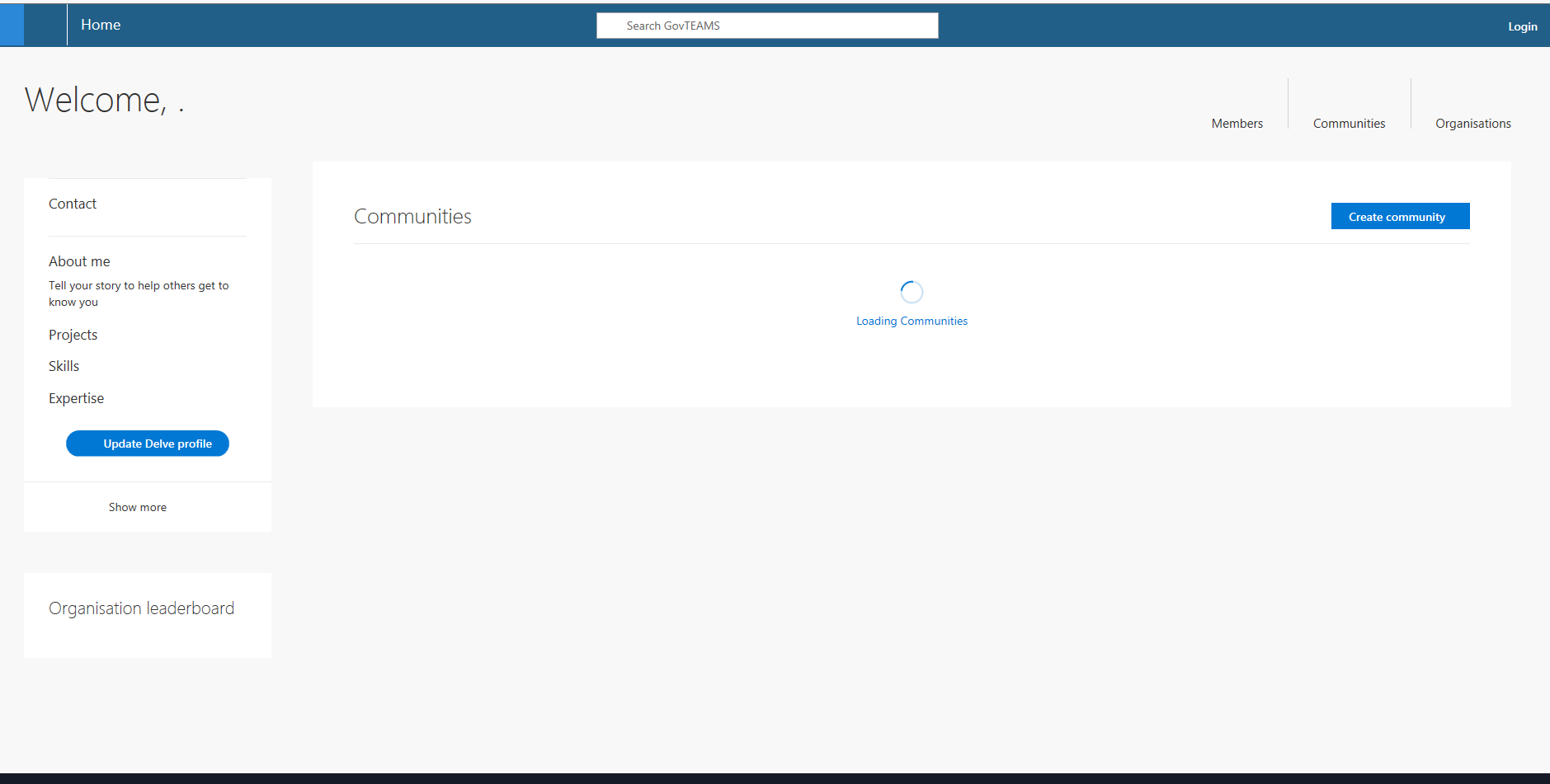 Browser Issues Govteams